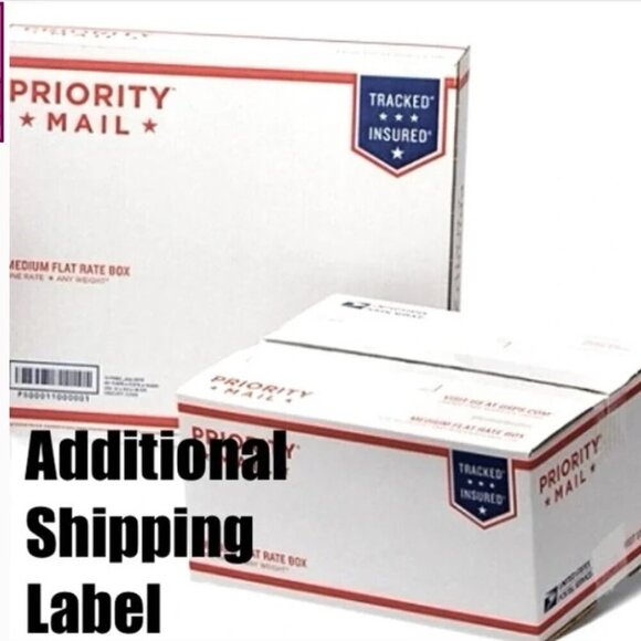 SHIPPING LABEL | Other | Additional Shipping Label For Weight Over 5 ...